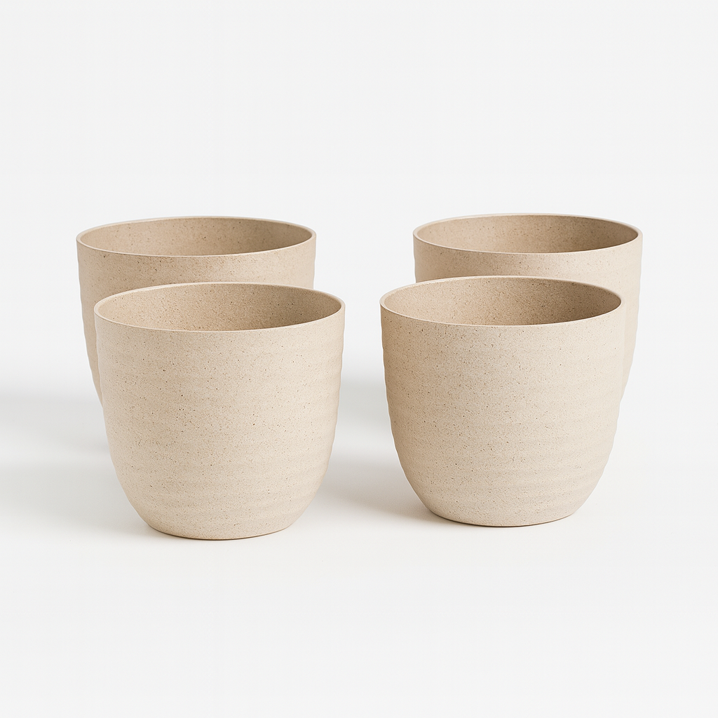 Verona Eco-friendly Pot | Bamboo-Based, UV-Protected Tabletop Planters ...